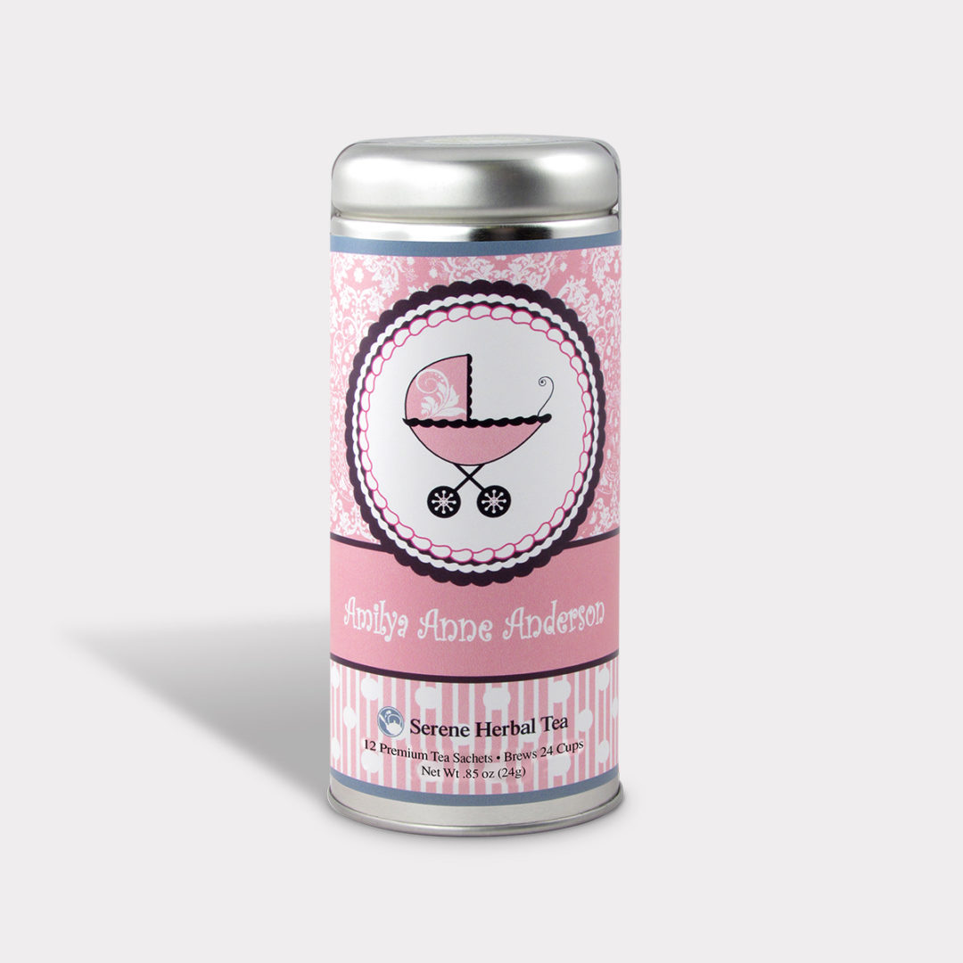Baby Carriage Girl Tea Gift | The Tea Can Company