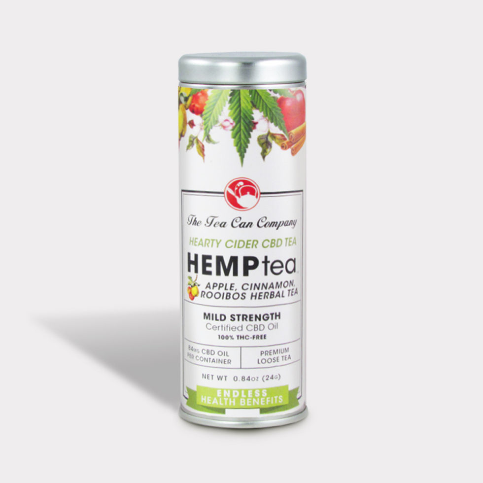 Organic THC-Free CBD Hemp Teas | The Tea Can Company