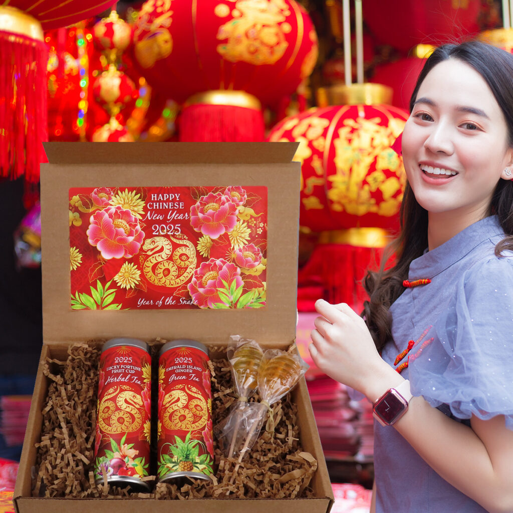 Chinese New Year Tea Gift Set 2025- Year of The Snake | The Tea Can Company